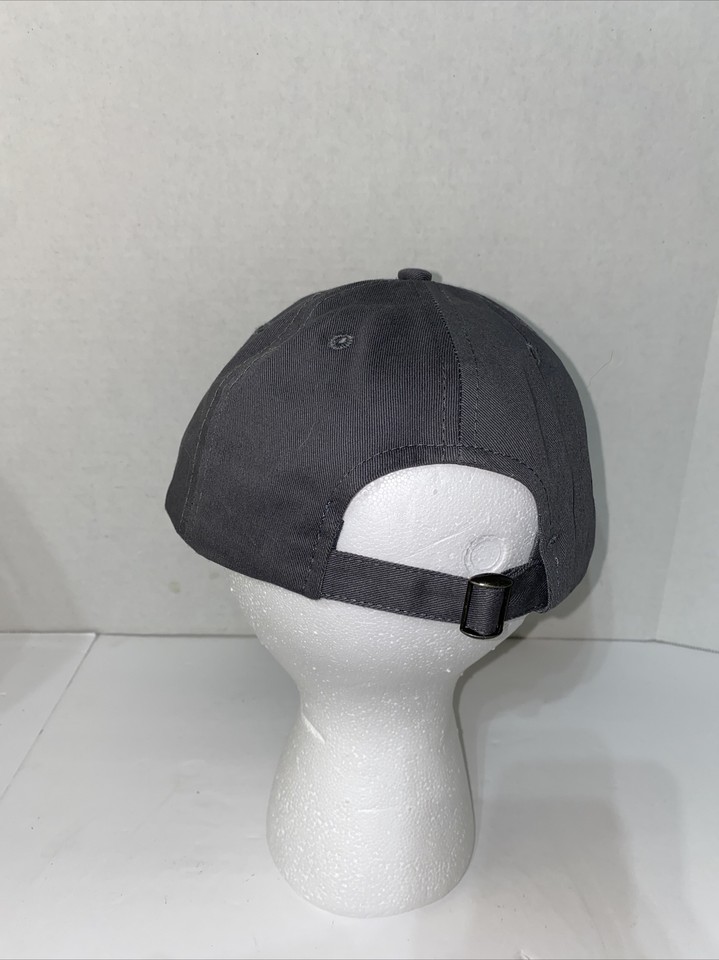 Bass Pro Shops Club Grey Golf Baseball Ball Cap Hat Strapback One Size ...