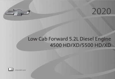 2020 Chevrolet Low Cab Forward 5.2L Diesel 4500 5500 Owners Manual | eBay