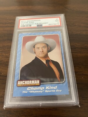 2011 Anchorman: The Legend of Ron Burgundy The Whammy PSA 7 Champ Kind ...