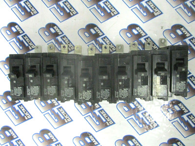 Siemens ITE B120 Circuit Breaker (LOT OF 10) 20 Amp 120V 1P Bolt On ...