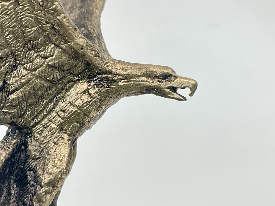 1988 Wally Shoop Bronze Eagle Statue Sculpture | eBay