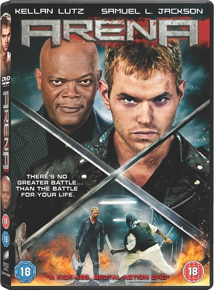 Arena (DVD) Samuel L. Jackson Nina Dobrev Kellan Lutz James Remar (UK ...