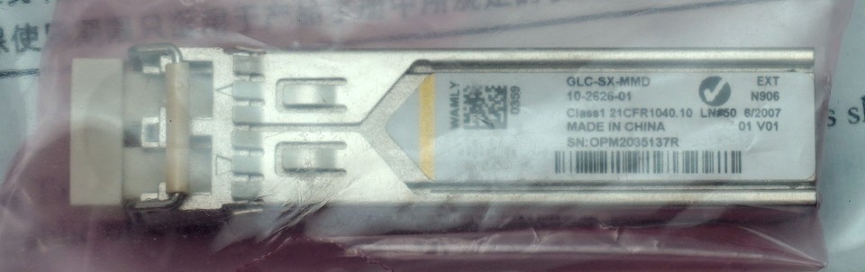 Cisco GLC-SX-MMD SFP 1000Base-SX Short Haul Module 10-2626-01 | eBay