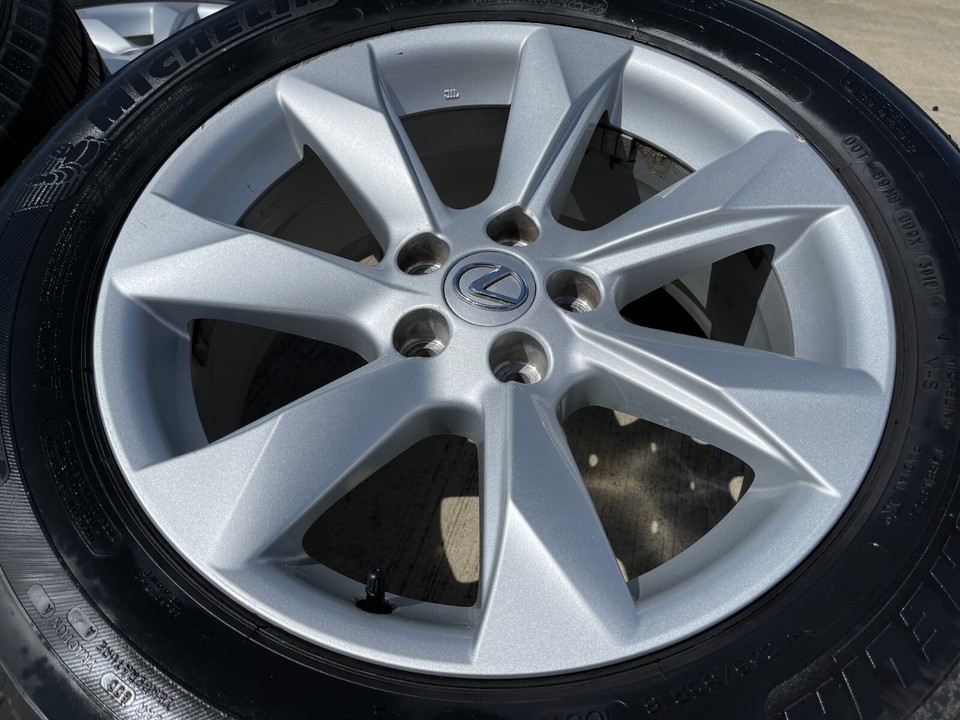 18" Lexus RX350 OEM wheels rims 74336 tires Toyota Highlander MICHELIN ...
