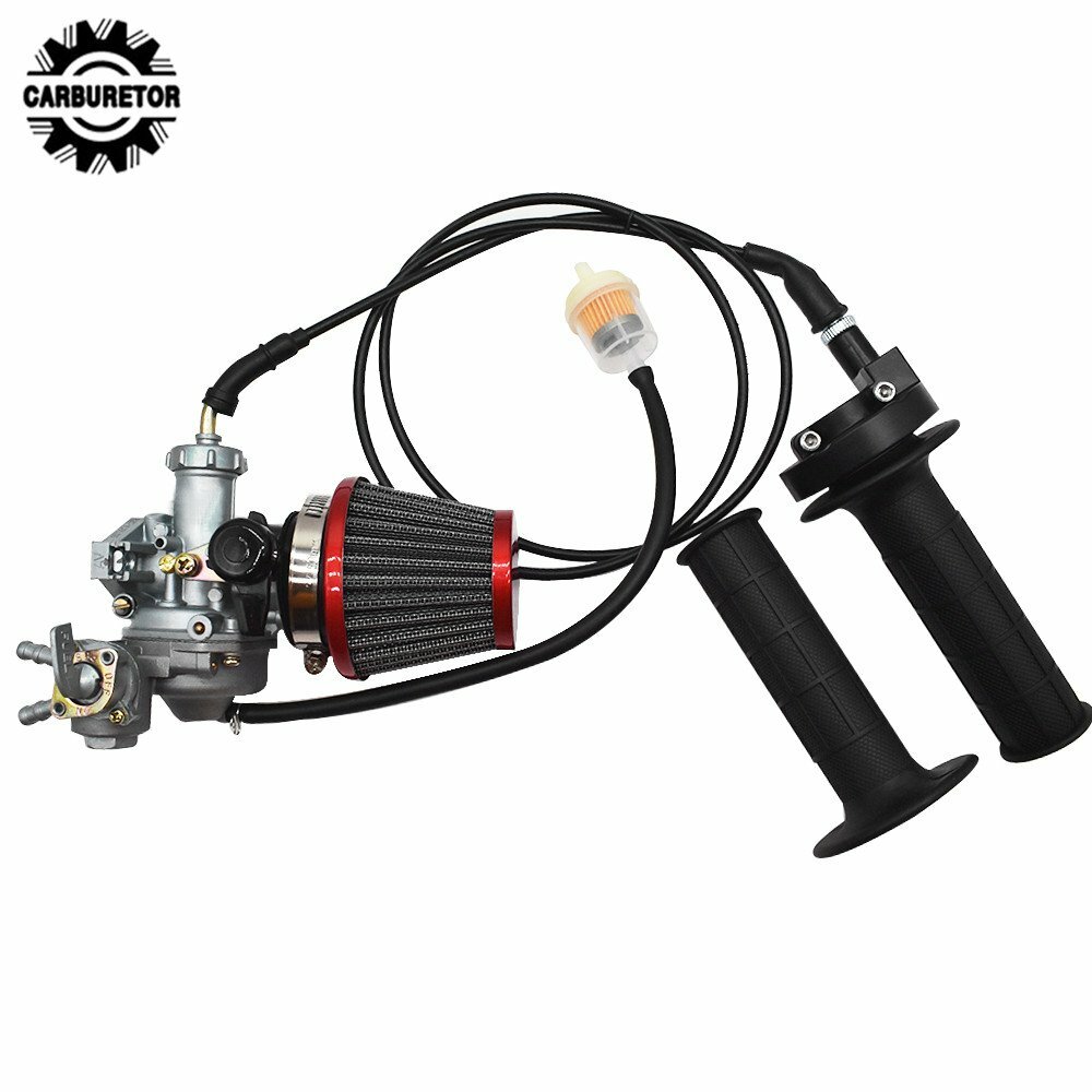 Carburetor & Throttle Cable, Handle Bar, Air Filter For Honda CT90 ...