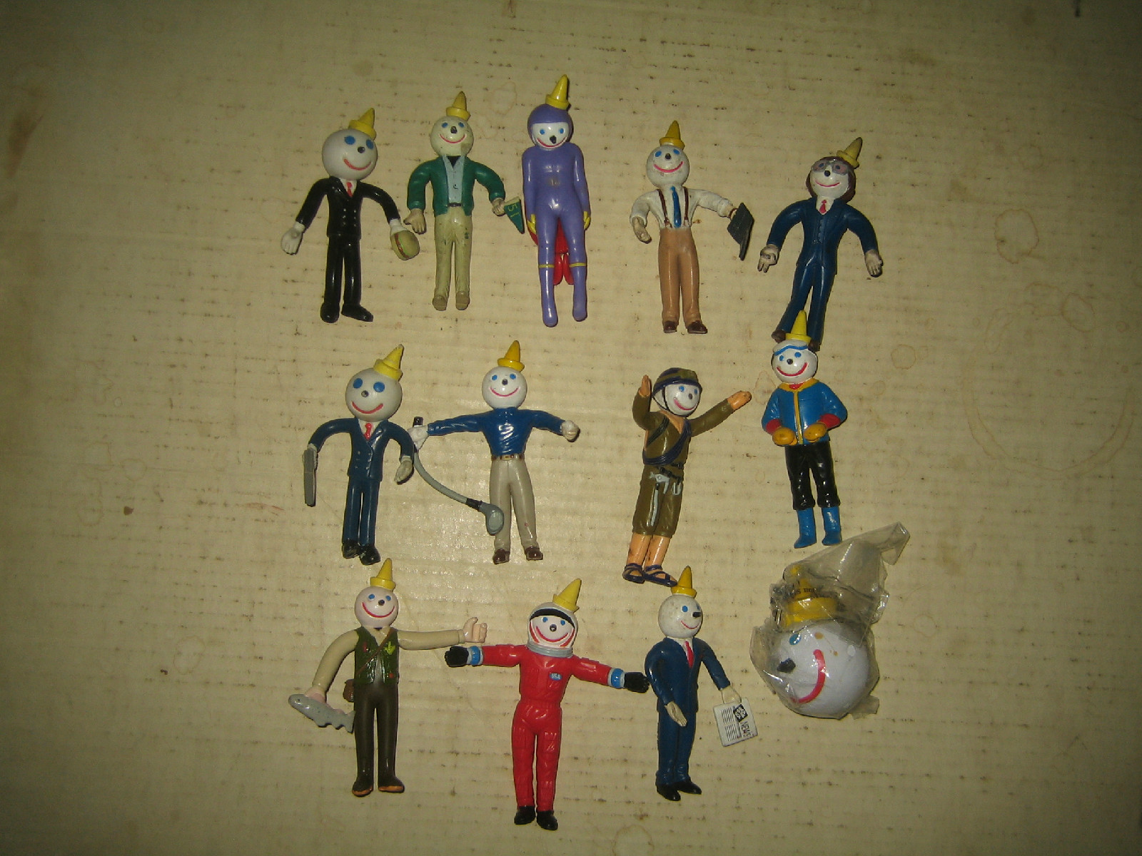 13 RARE HTF COLLECTABLE JACK IN THE BOX FIGURES LOT , " SOLD AS IS " | eBay