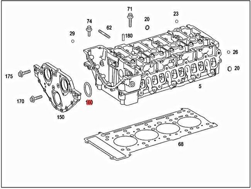 Genuine MERCEDES Sealing ring 0299973248 | eBay