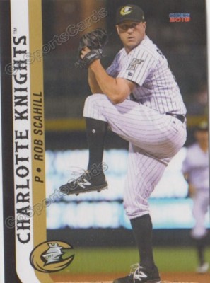 2018 Charlotte Knights Rob Scahill RC Rookie Chicago White Sox | eBay