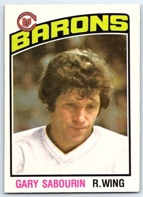 1976-77 O-Pee-Chee Gary Sabourin Cleveland Barons #266 | eBay