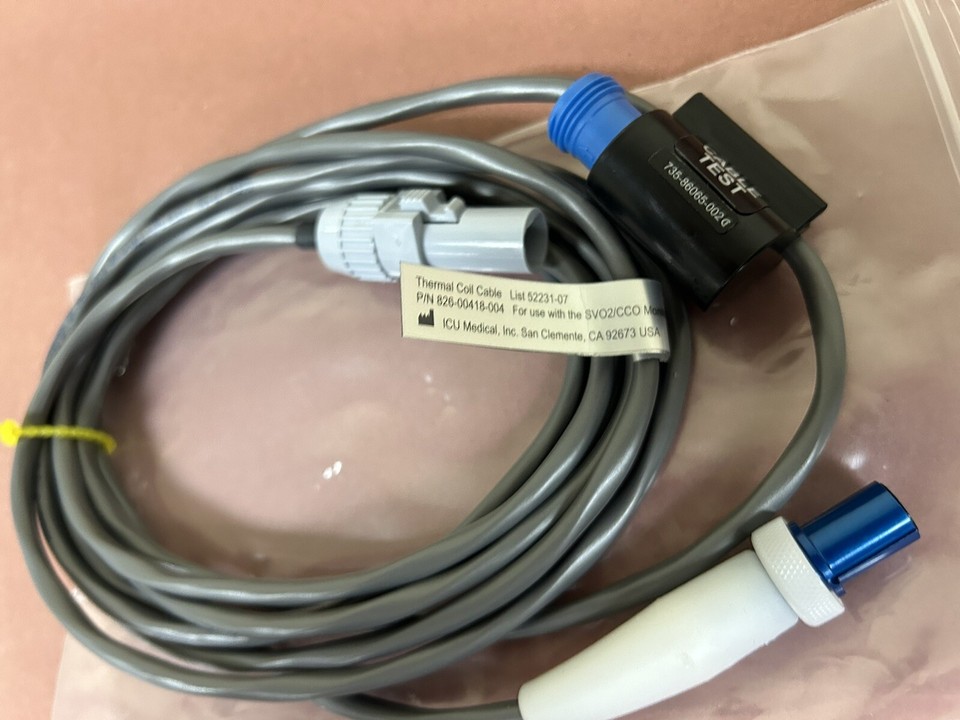 icuMedical ICU Medical Thermal Coil Cable 52231-07 NEW | eBay