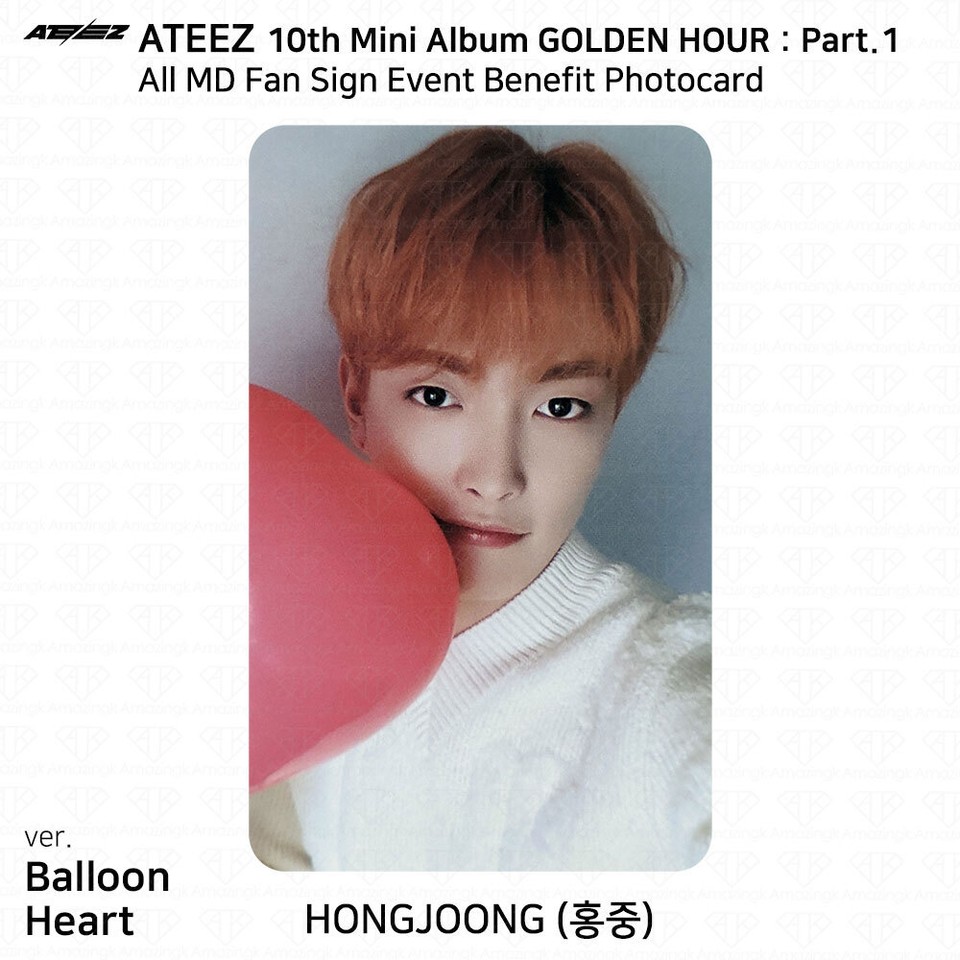 ATEEZ 10th Mini Album Golden Hour Part.1 ALL MD Fan Sign Event ...