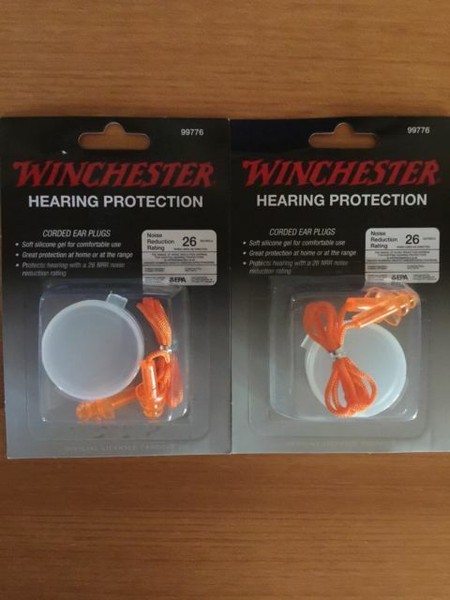 Winchester Hearing Protection Corded Ear Plugs 99776 X4 Pairs for sale ...