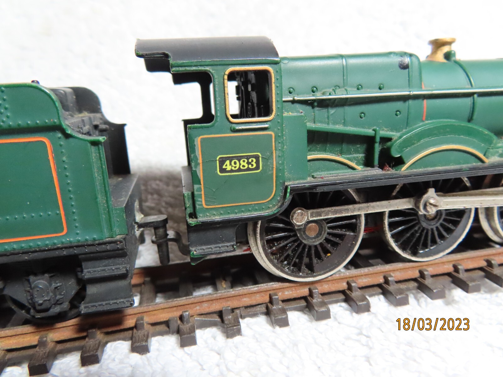 Tri-ang Hornby Steam Locomotive R759 BR Hall Class 4983 Albert Hall ...