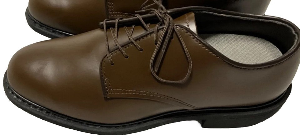 New* US Army Issued Oxford Dress Shoes, Army Green Service Uniform ...