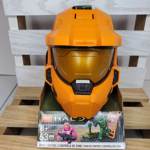 Halo Mega Construx Orange Zone Control Helmet HHC35 | eBay