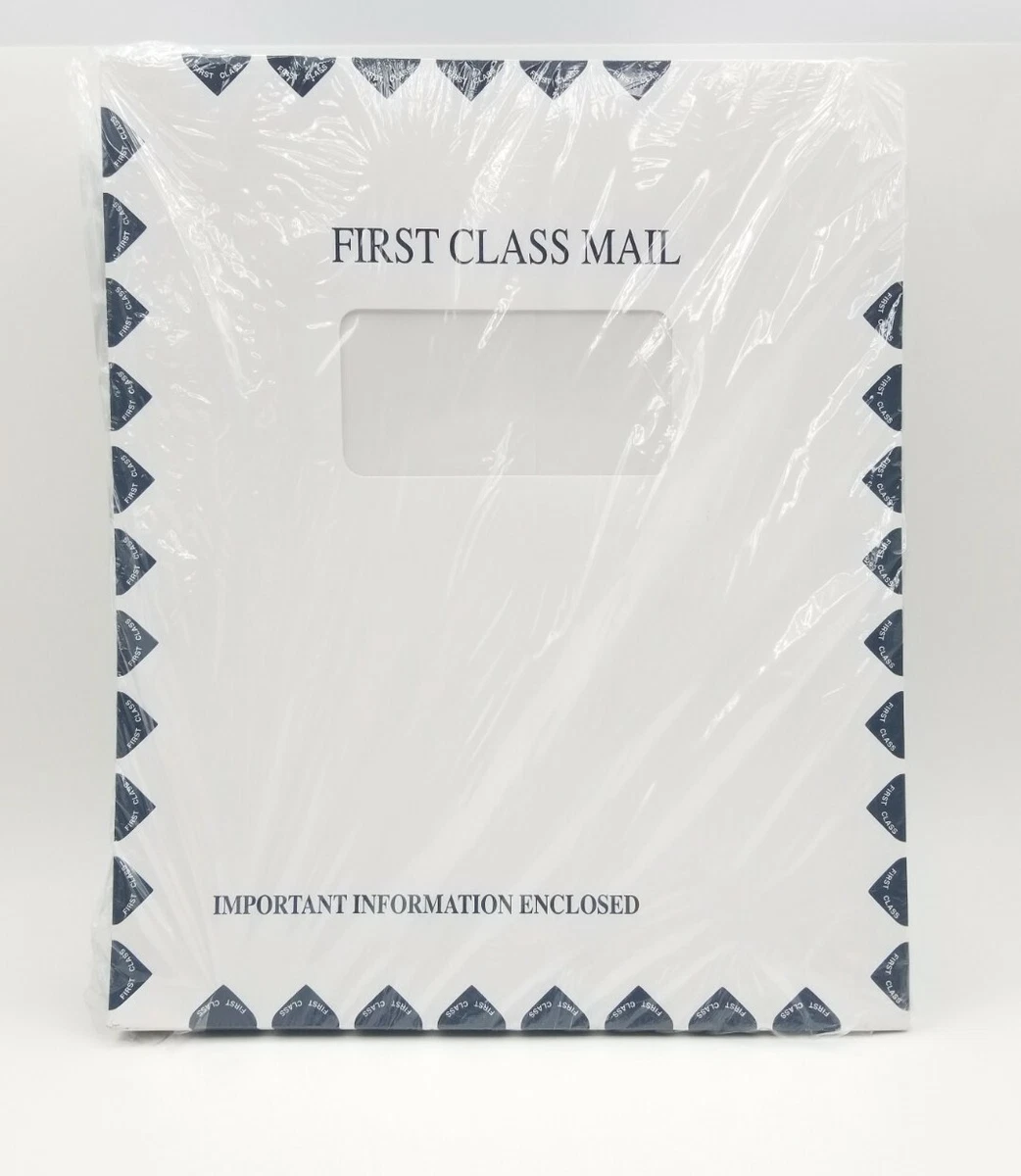 Large Window Envelopes