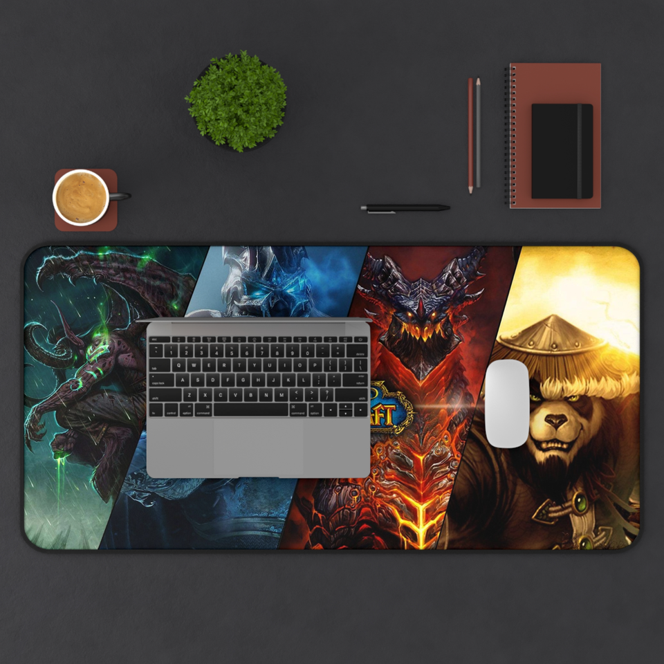 World of WarCraft Desk Mat, Gaming keyboard mat, mousepad large, XXL ...