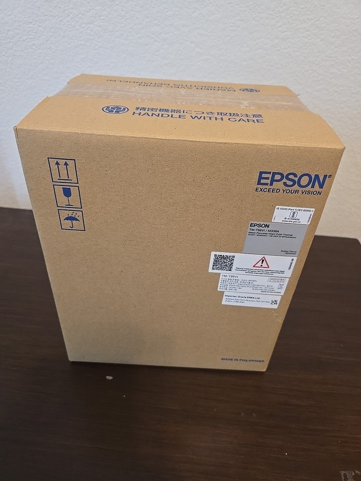 NIB Epson TM-T88VI / M338A Point Of Sale Thermal Receipt Printer | eBay