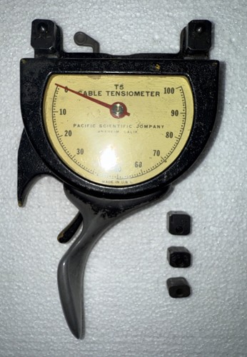 Pacific Scientific T5 Cable Tensiometer With Case T5-8002-105 | eBay