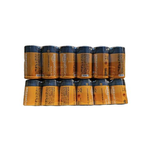 AmazonBasics C-24 1.5V Single-Use Alkaline Battery - 24 Pieces ...