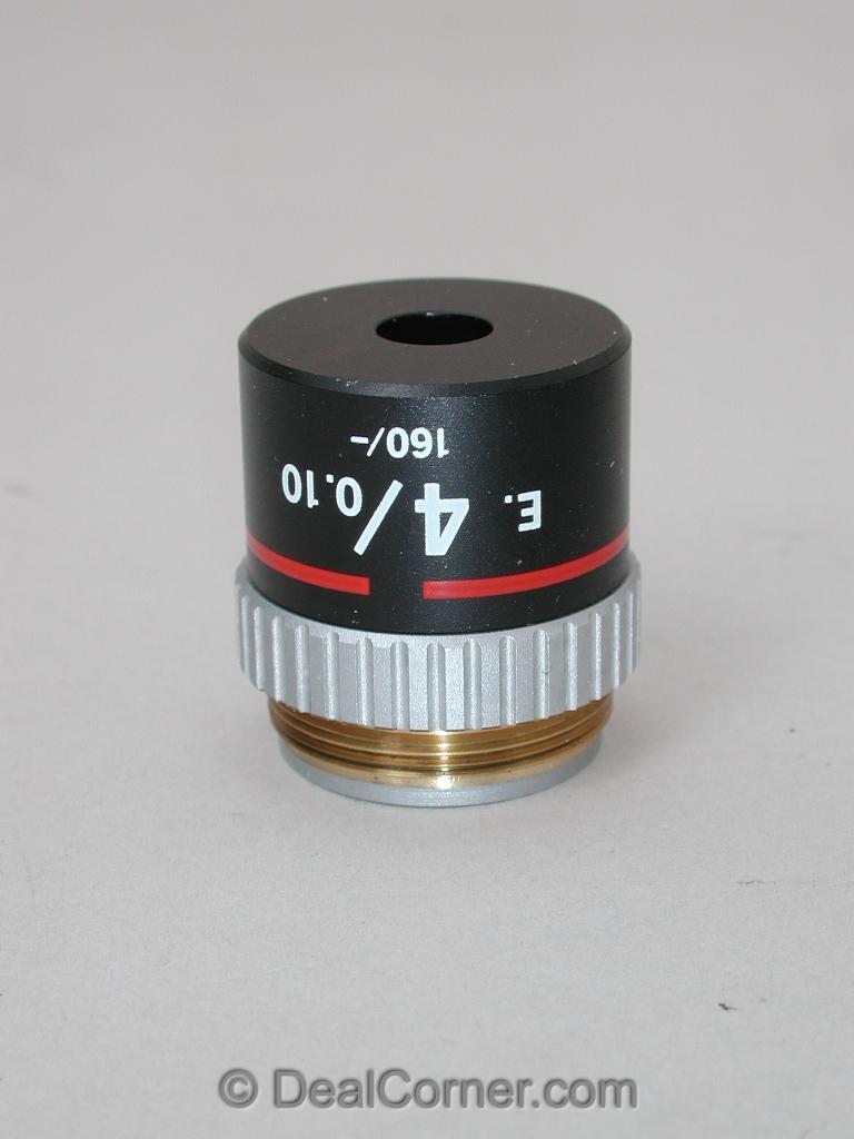 Nikon E 4x NIB Microscope Objective | eBay