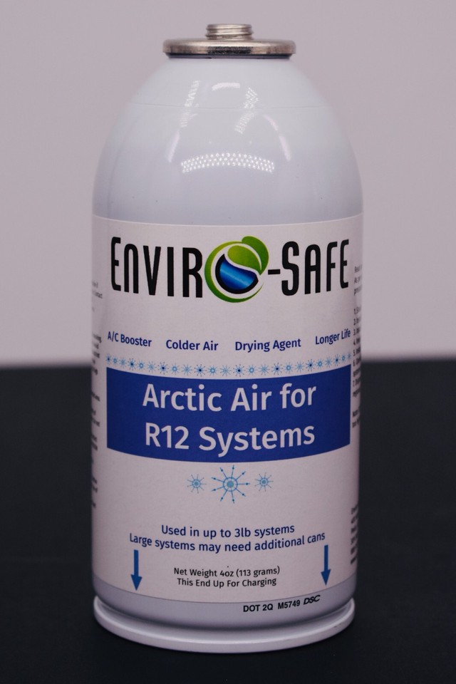 Arctic Air for R12, Refrigerant support, 2 cans Brass Gauge | eBay