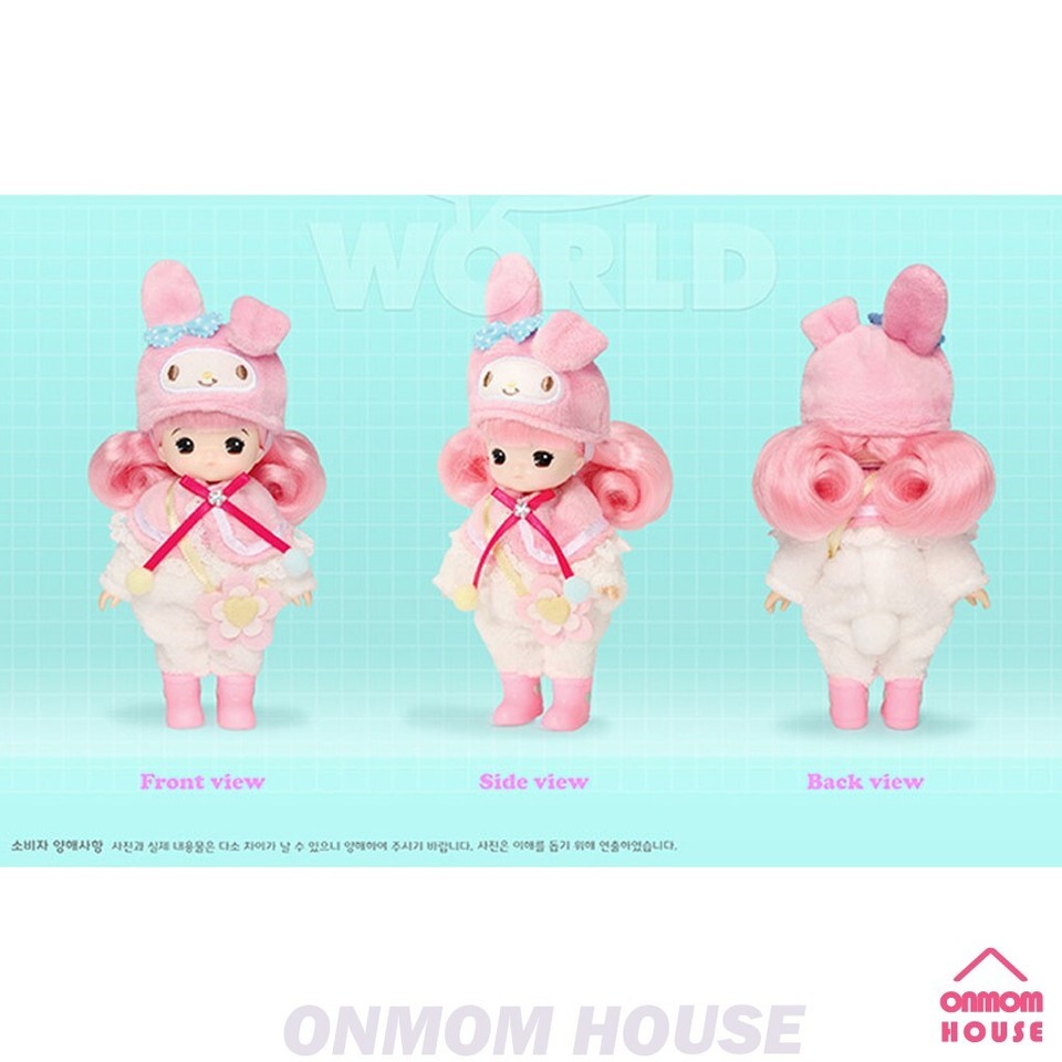 Sanrio Characters x Little Mimi 5 Styles Set Figure Doll Korean Toy | eBay