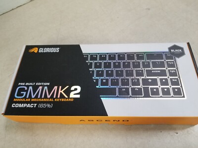 Glorious GMMK2 RGB Compact Mechanical 65% Gaming Keyboard - Black | eBay