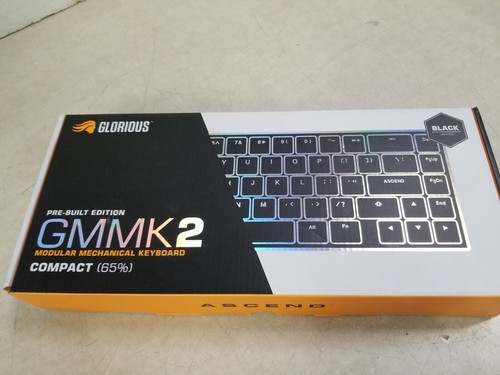 Glorious GMMK2 RGB Compact Mechanical 65% Gaming Keyboard - Black | eBay