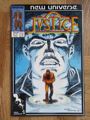 JUSTICE #9 MARVEL NEW UNIVERSE VERY FINE (Z89) | eBay