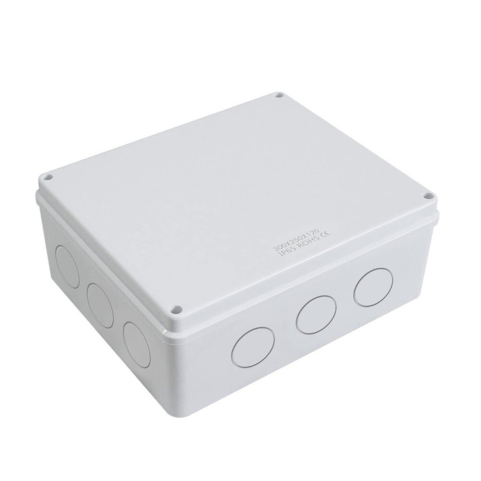 Waterproof Junction Box Plastic ABS Electrical Project Enclosure ...