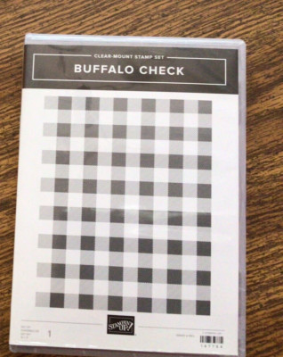 Stampin' Up! - Buffalo Check Stamp Set | eBay