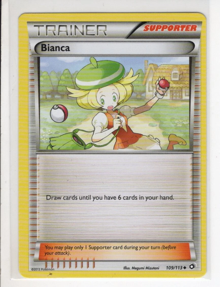Bianca Pokemon Card