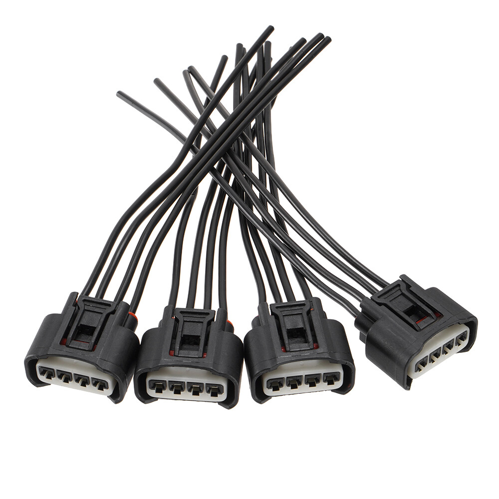 Ignition Coil Pigtail Connector Repair Harness Kit Set 4pc for Toyota ...