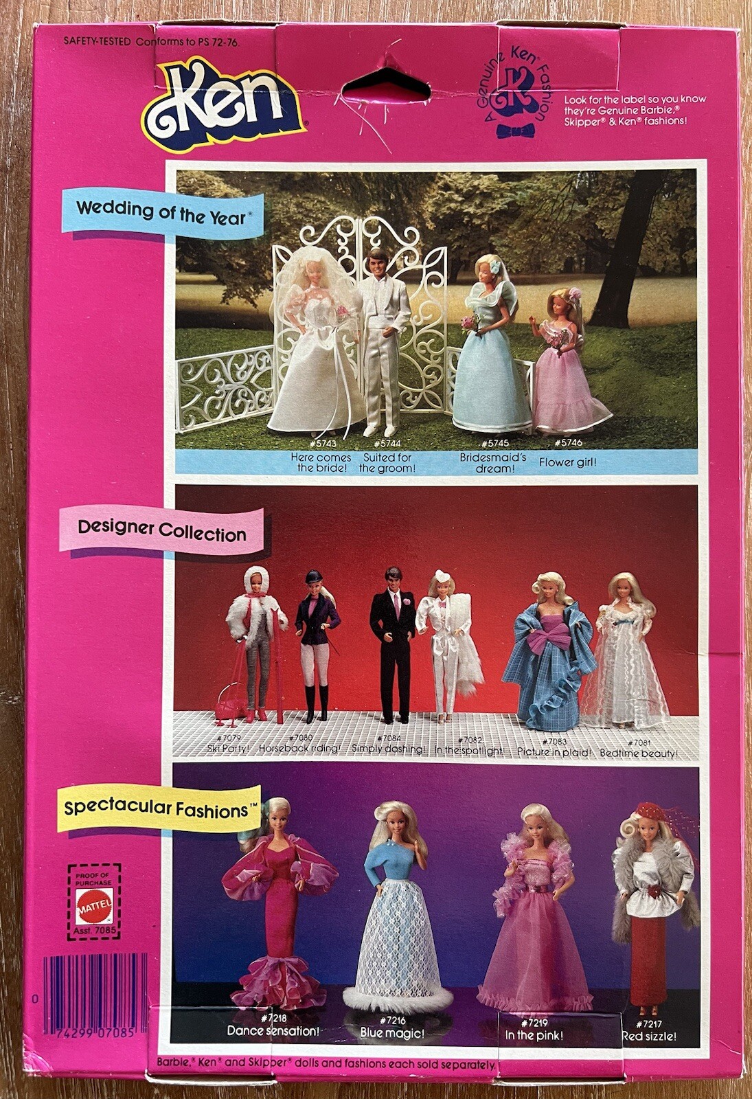 Mattel Barbie DESIGNER Collection Picture in Plaid #7083 1983 for sale ...