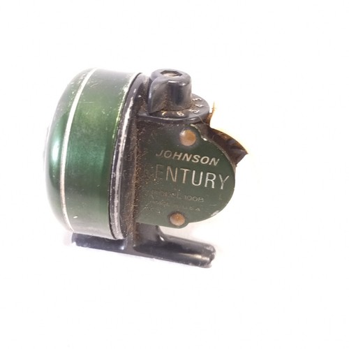 Johnson Century Model 100B Closed Face Spinning Reel Made In USA | eBay
