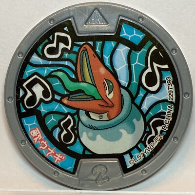 YoKai Watch Croonger Medals Silver Medal Japanese Yo-kai | eBay