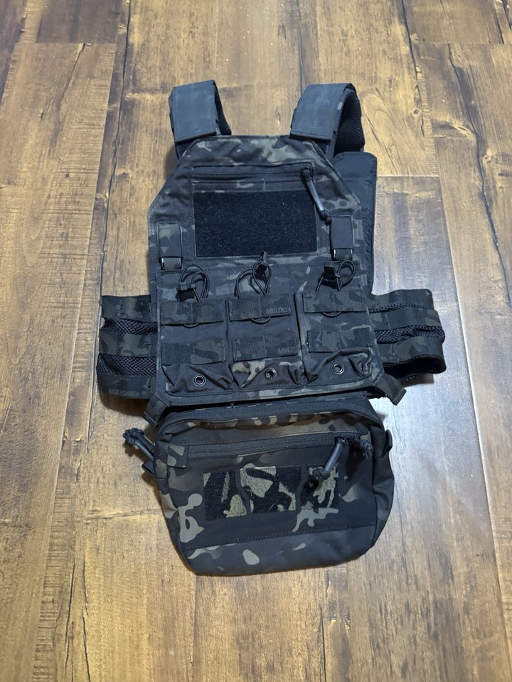 London Bridge LBX-4020 Armatus II LARGE Modular Plate Carrier Multicam ...