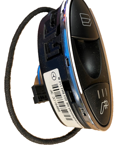 Mercedes W211,W219 left rear window seat heater combination switch ...