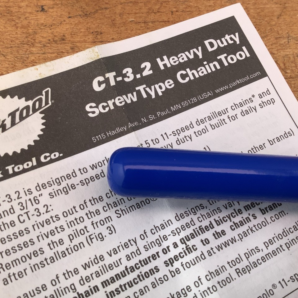 Park Tool CT-3.2 Professional Bicycle Chain Breaking Tool for 5-12 ...