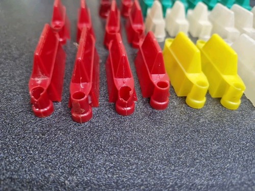 Lot of 31 USED Gottlieb Pinball Machine Playfield Pyramid Lane Guides ...