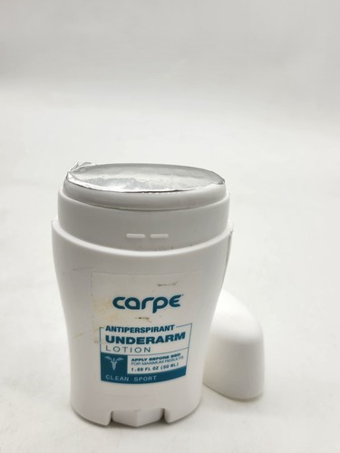 New Carpe Underarm Lotion Antiperspirant Clean Sport 1.69oz 50mL Exp 11 ...