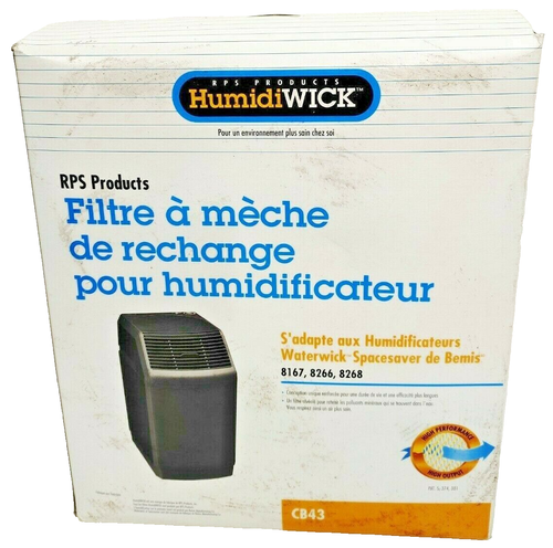 RPS Products Humidiwick Humidifier Wick Filter CB43 Fits Bemis ...