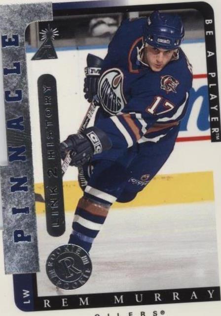 1996-97 Pinnacle Be A Player - Link 2 History Rem Murray #LTH-5A (RC ...