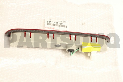 8157026230 Genuine Toyota LAMP ASSY, STOP CTR 81570-26230 | eBay