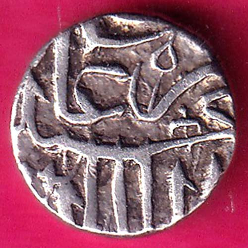 MUGHALS MOHD. AKBAR "DOTTED LINE" HALF MAHMUDI RARE SILVER COIN #K58 | eBay