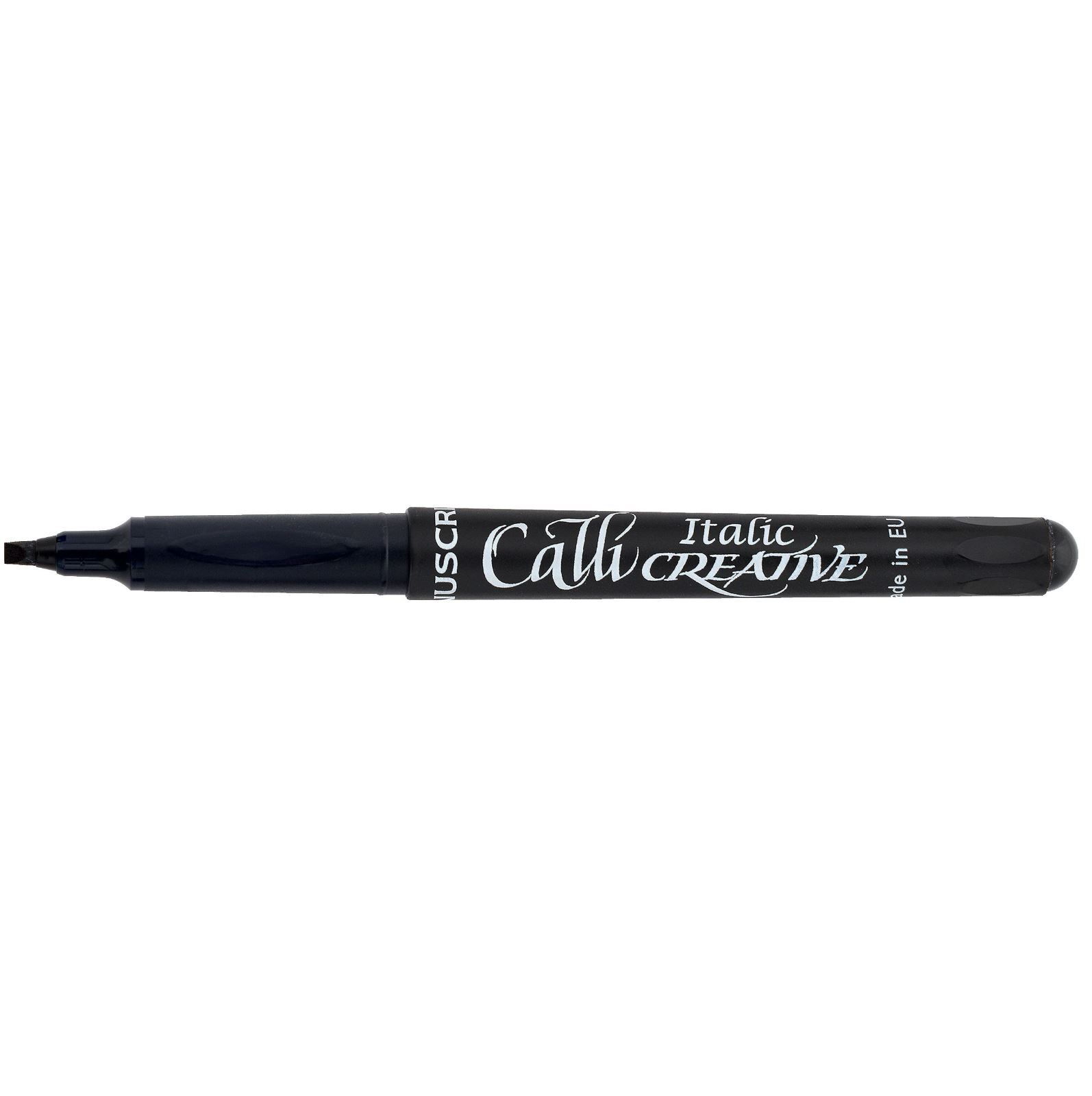 Callicreative Manuscript Italic Calligraphy Black Fine Medium Broad ...
