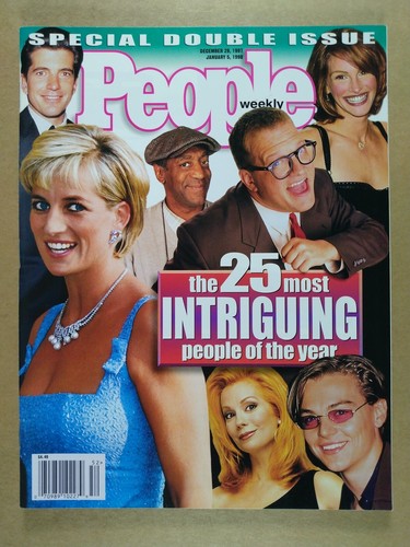 US Weekly Magazine January 5, 1998 25 Most Intriguing People of the ...