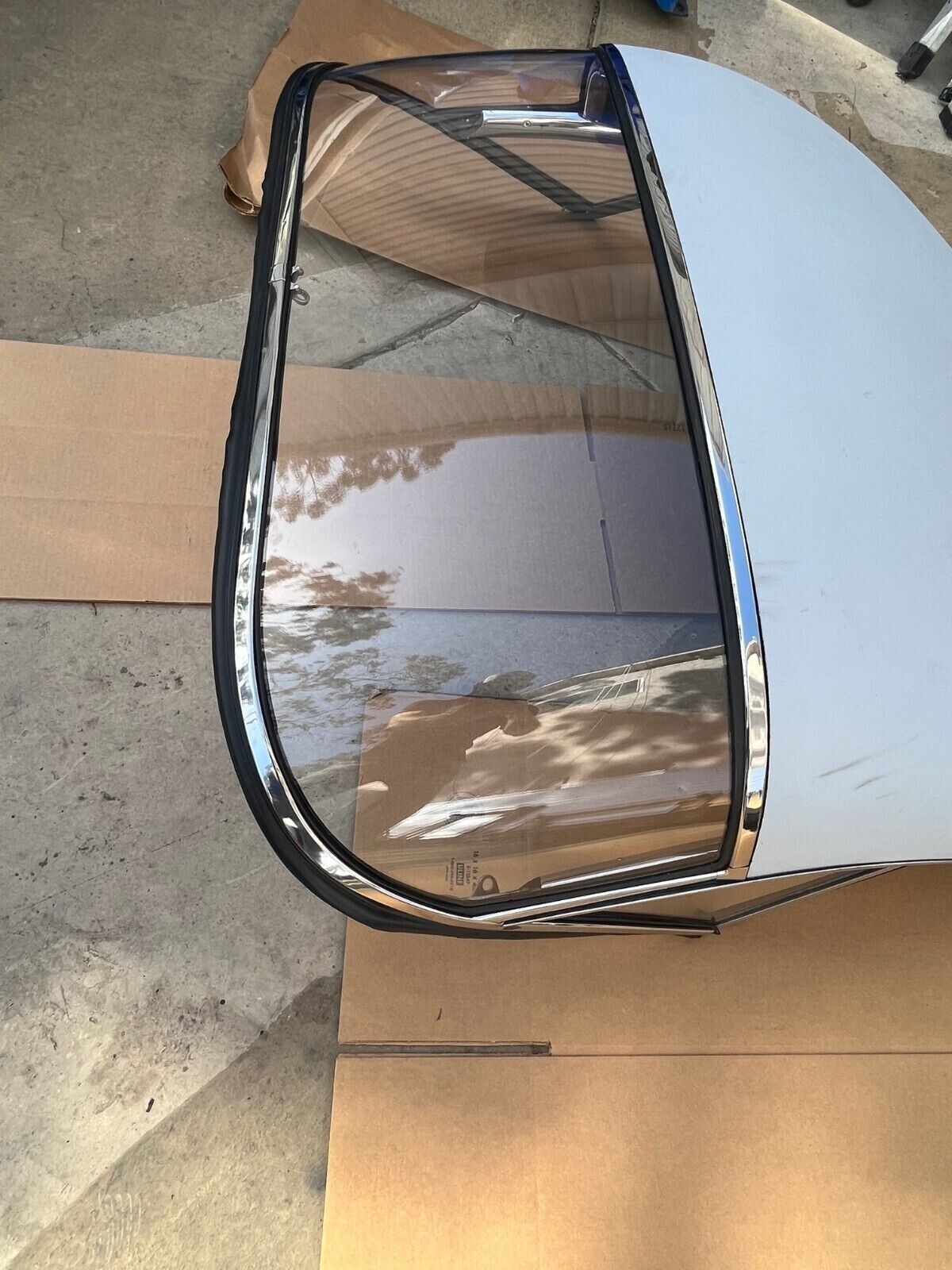 57-58-59-60 CORVETTE RESTORED HARDTOP plexiglass CONVERTIBLE ROOF RED ...