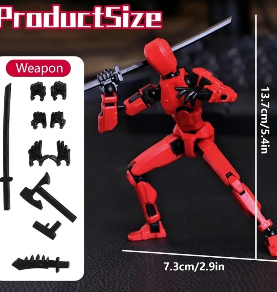 T13 Action Figure/ Titan 13Action Figure/ Robot Action Figure/ 3D ...